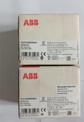 1PCS ABB DC522 1SAP240600R0001 DIGITAL I/O MOD NEW IN BOX SHIP BY DHL ...