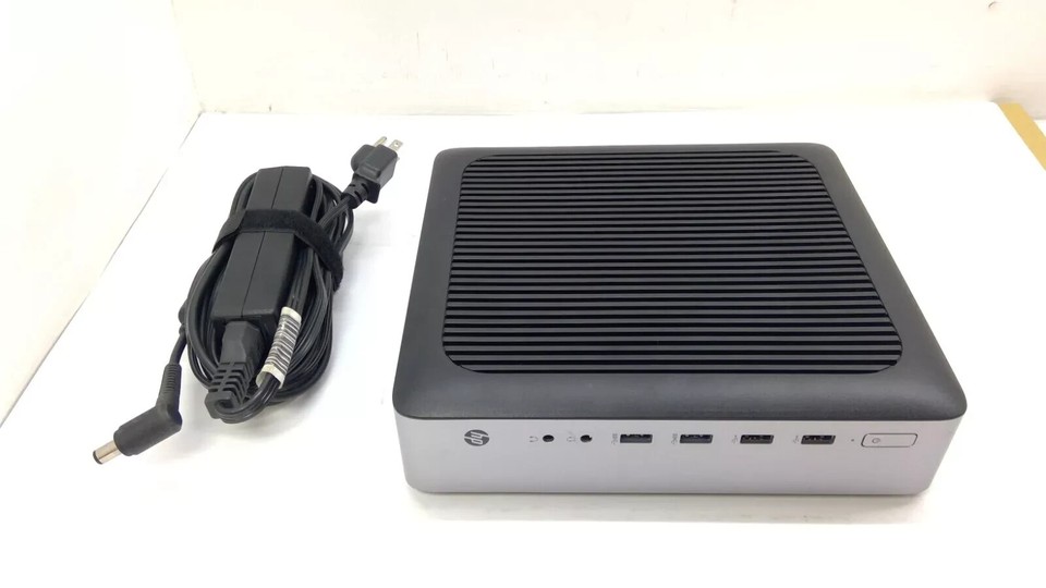 HP T730 Thin Client RX-427BB 2.7GHz 128GB SSD 8GB RAM W/ PSU & WiFi | eBay
