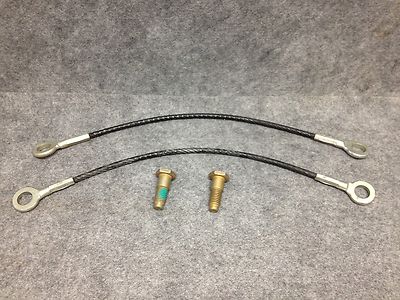 (1) Pair of NOS Tailgate Cables w/ Pivot Bolts GM ? Ford ? Chevy ...