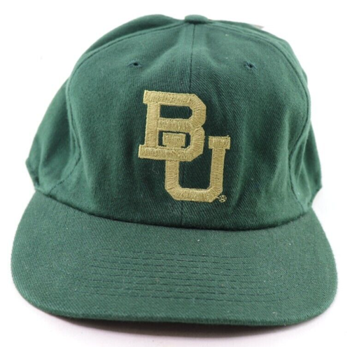 Vintage C Sport Baylor University NCAA Green Reversible Adjustable Logo ...
