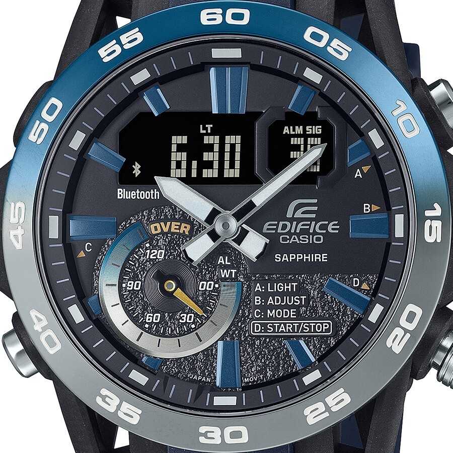 Casio Edifice SOSPENSIONE Night Time Drive ECB-40YNP-1AJF Men's Digi ...