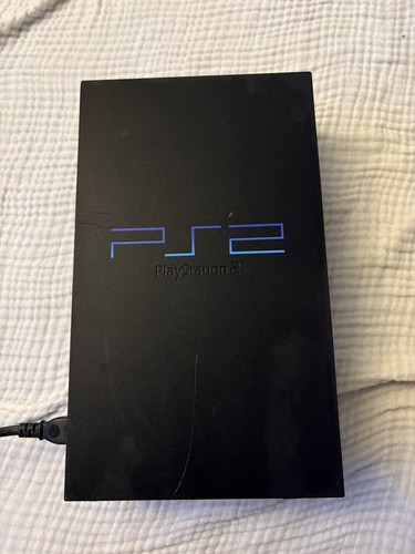 PlayStation 2 SCPH-39001 Black "Fat" Console Bundle PS2 w/ Controller ...