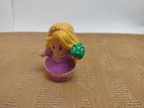 Fisher Price Little People Disney Princess Rapunzel Tangled Friend Frog ...