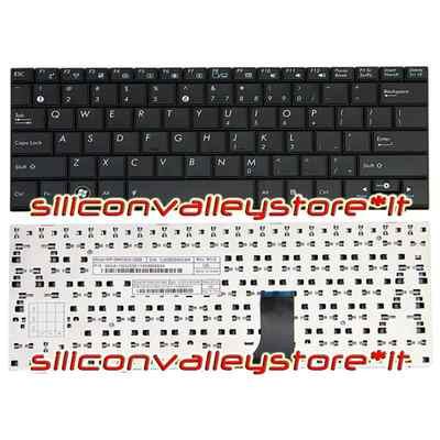 Tastiera USA - NERO - per Asus Eee PC 1005HA_GG, 1005HR, 1005PEG ...