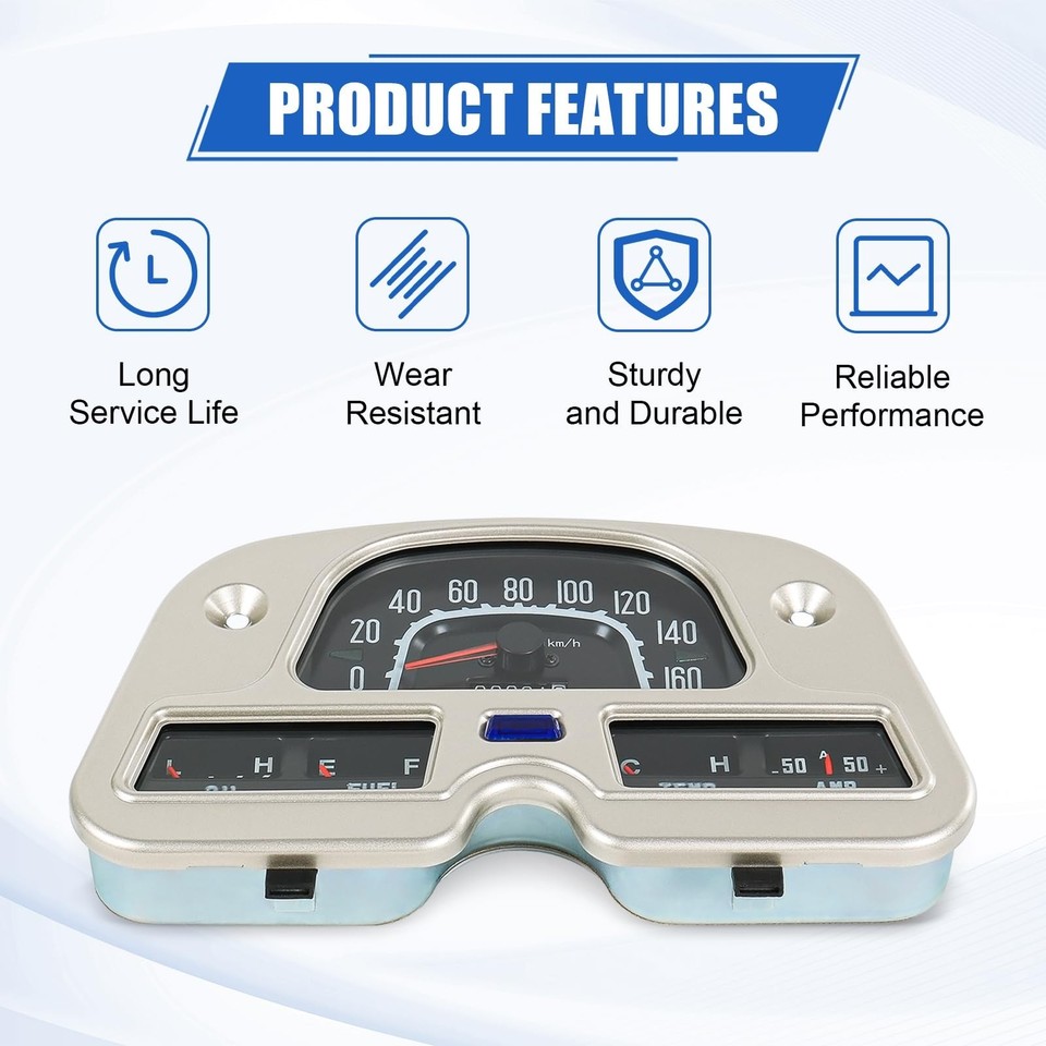 Speedometer Gauge Cluster Compatible with 1975-1980 Toyota Land Cruiser ...