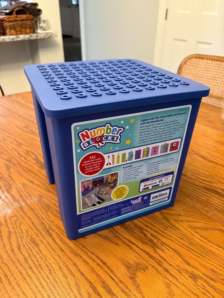 NEW in Box RARE Numberblocks® MathLink® Cubes Heroes with Zeroes Set | eBay