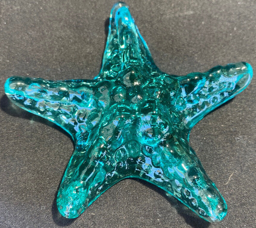 Green Vaseline glass Starfish ocean sea shell animal uranium ...