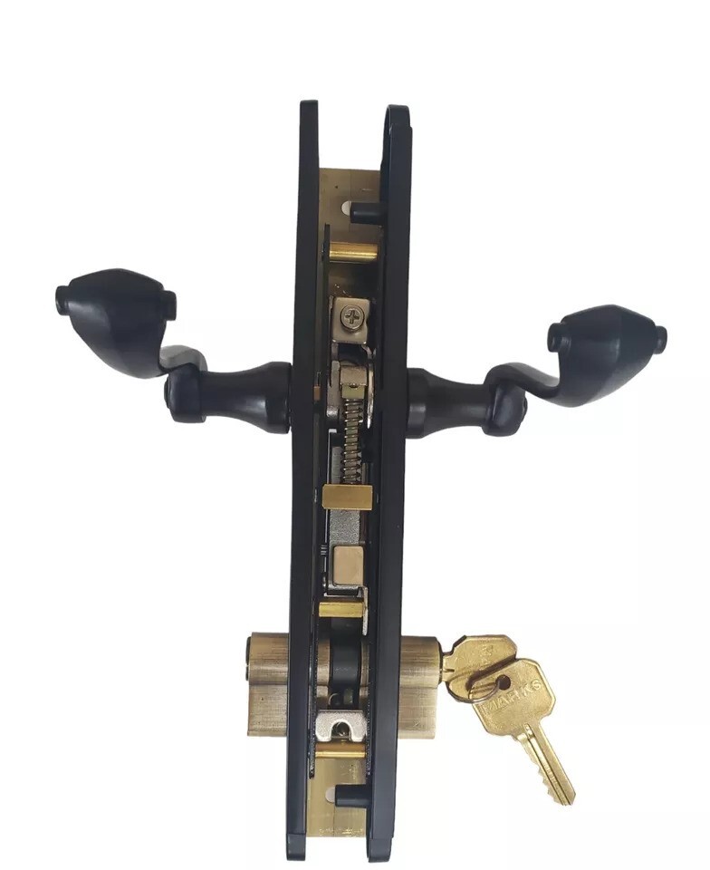 Marks 2750C Thinline Mortise Reversible Entry Lock Set, 1" Backset ...