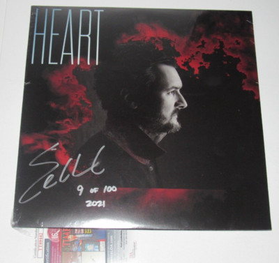 Eric Church Heart Limited Edition VINYL AUTOGRAPHED HAND SIGNED JSA COA ...