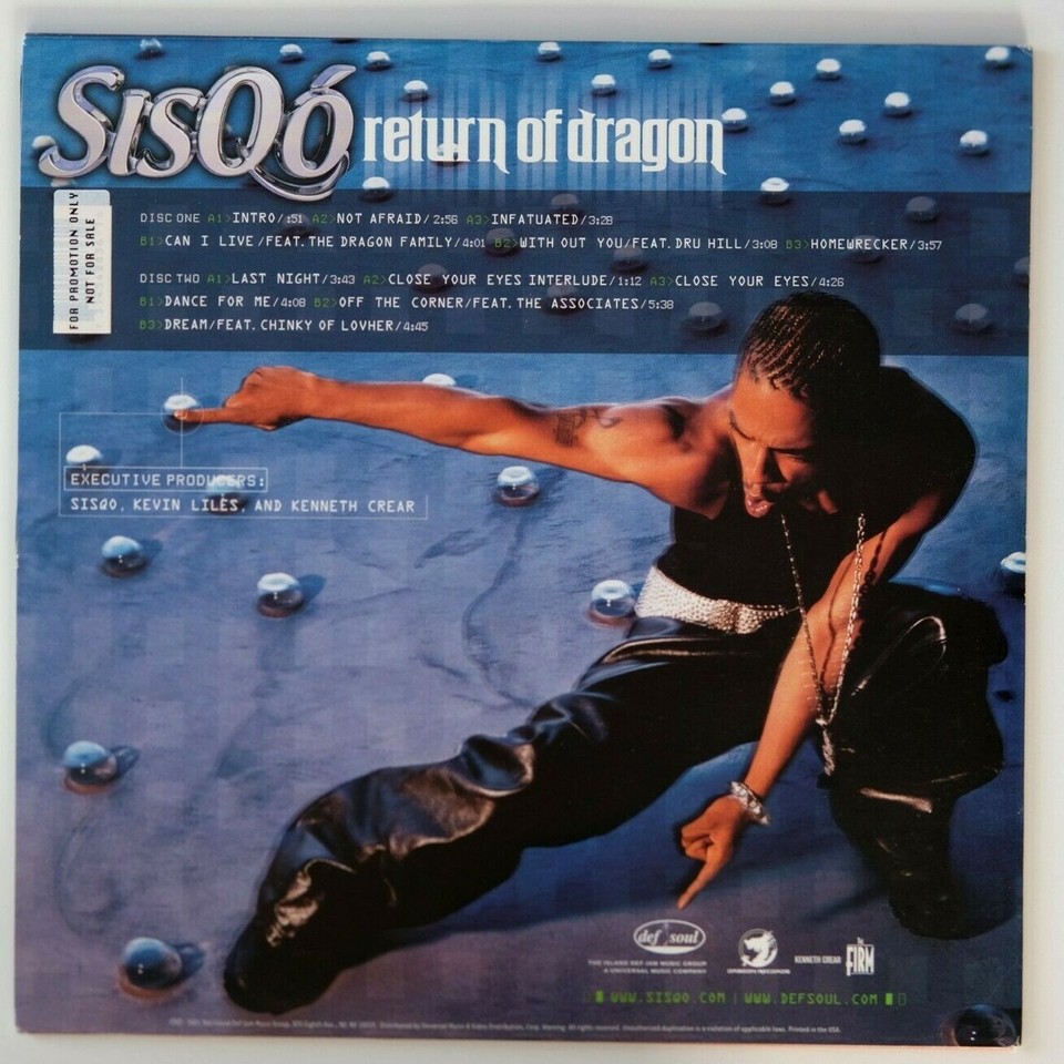 Sisqo - Return of the Dragon - 2 X Vinyl LP | R&B | eBay