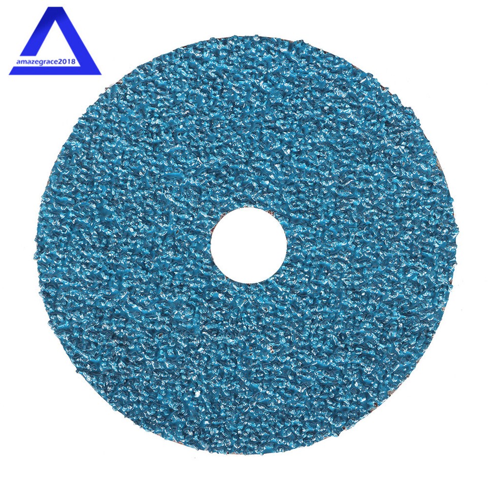 25Pcs 5"/4.5" 24 Grit & 36 Grit Zirconia Resin Fiber Disc Grinding ...