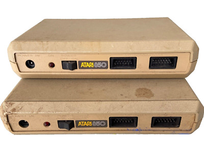 Atari 850 Interface Module Lot 2 Untested Powers On For 400/800 ...