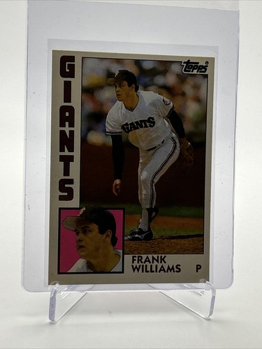 1984 Topps Traded TIFFANY Frank Williams Rookie Card #128T NM-MT FREE ...
