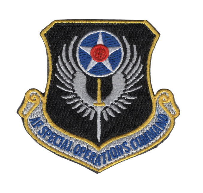 3" AIR FORCE SPECIAL OPERATIONS COMMAND HOOK & LOOP EMBROIDERED PATCH | eBay