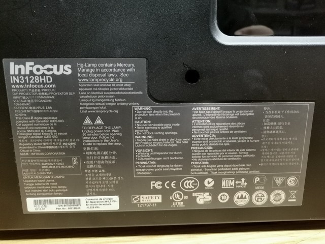 InFocus IN3128HD DLP Projector for sale online | eBay