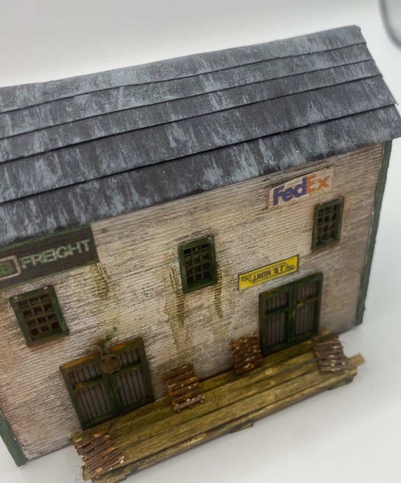 N Scale KB Freight Structure Kit Laser Cut | eBay