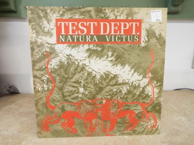 Test Dept. Natura Victus 1988 LP VINYL ALBUM | eBay