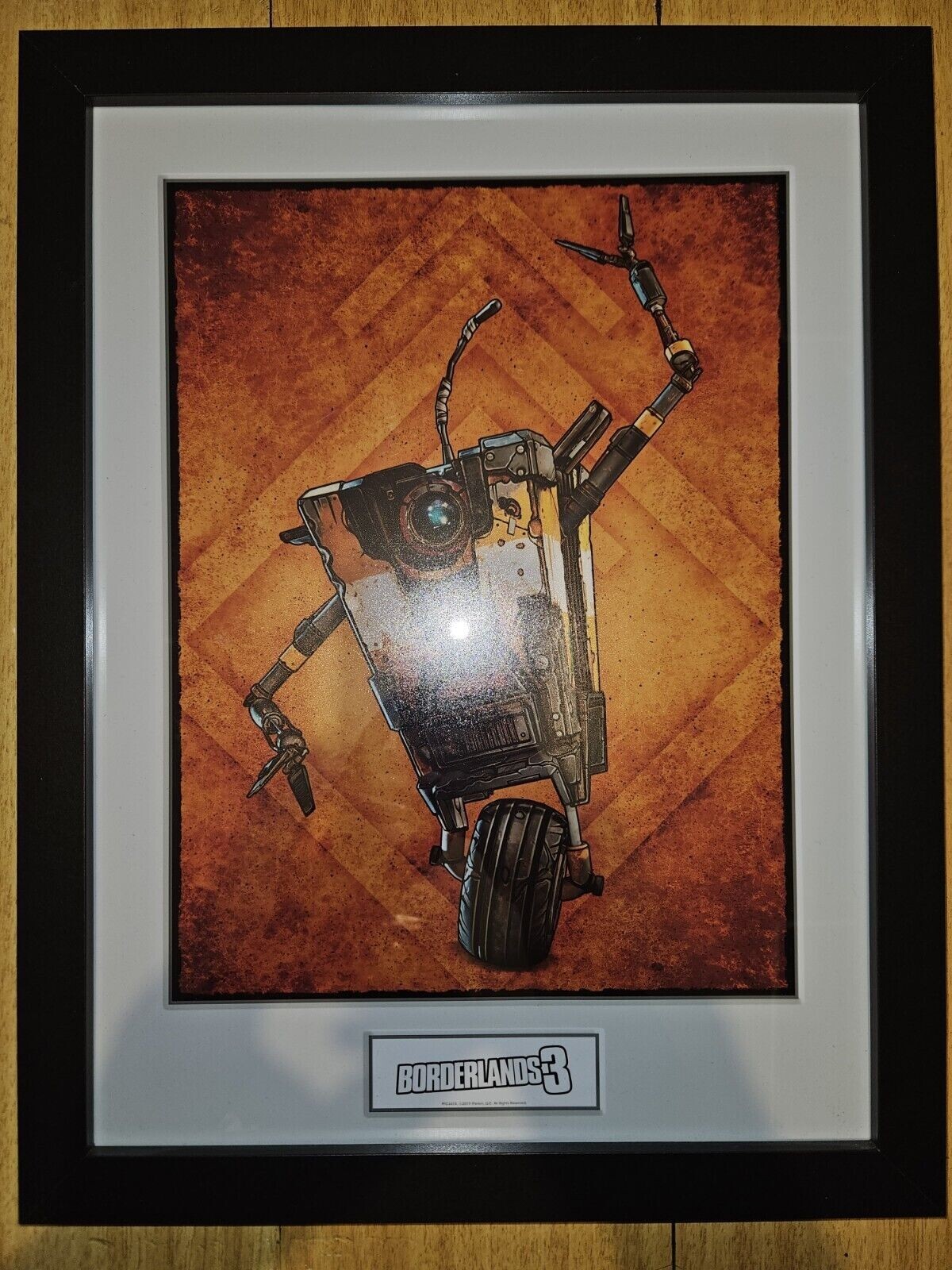 Borderlands 3 Claptrap PC Console Game Art Framed Picture Print 17.5x13 ...