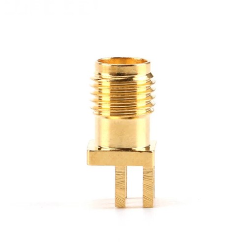 5x SMA Female Jack PCB Connector Gold Plated RF Solder | eBay