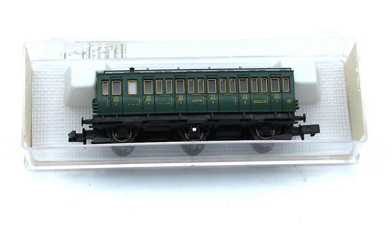 Fleischmann 8093 Abteilwagen 3. Klasse der DRG , 3-achsig ***Spur N ...