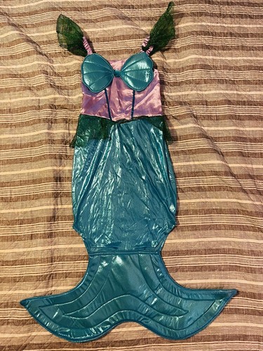 Fairytales Magic Spells Little Mermaid Costume Child 6/8 Halloween ...