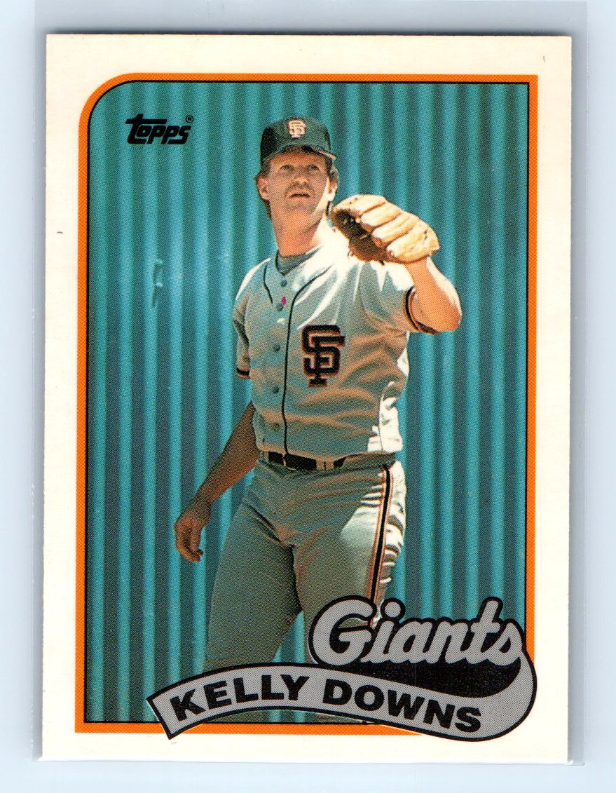 1989 Topps Tiffany #36 Kelly Downs Giants | eBay
