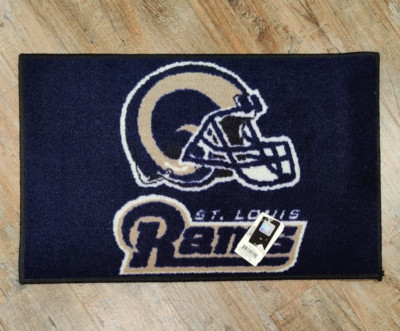 St. Louis Rams Throwback Area Rug Mat 28" x 18" - Made in USA | eBay