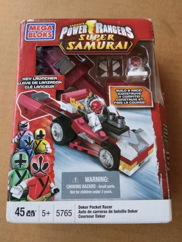 Sabans Power Rangers Super Samurai Decker Pocket Racer 2012 Mega Bloks ...