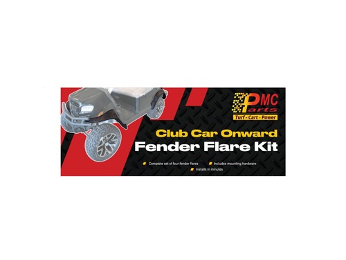 PMC Parts Fender Flare Kit for Club Car Onward, Set of Four (Front AND ...