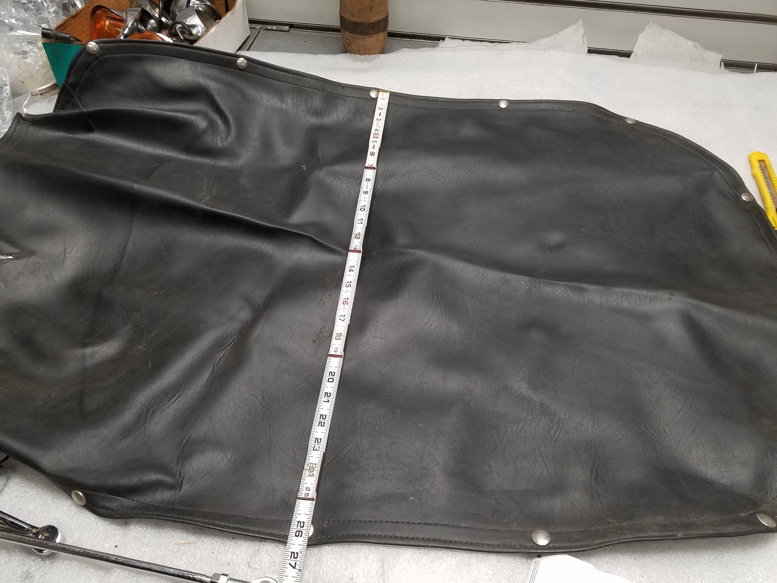 1967 Harley-Davidson Sidecar Cover Tonneau Fiberglass OEM #1 | Genuine OEM