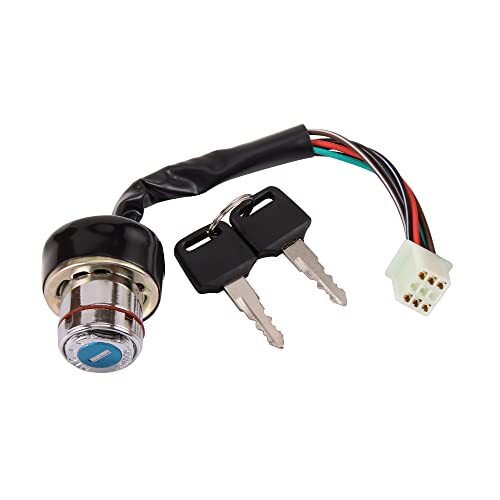 6 Wire 6 Pin Ignition Key Switch Replacement for Taotao Sunl Kazuma ...
