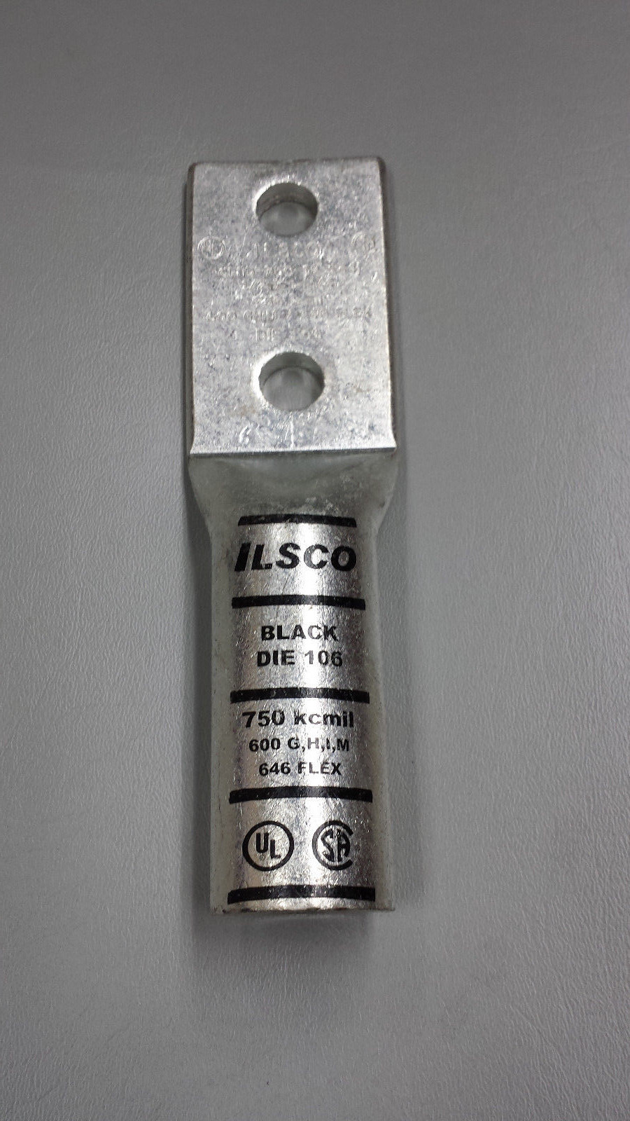 CLND-750-12-134, Ilsco, 750 Mcm. Cu Comp. Lug 1/2" Stu | eBay