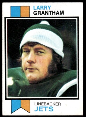 1973 TOPPS LARRY GRANTHAM 2 NEW YORK JETS #74 | eBay