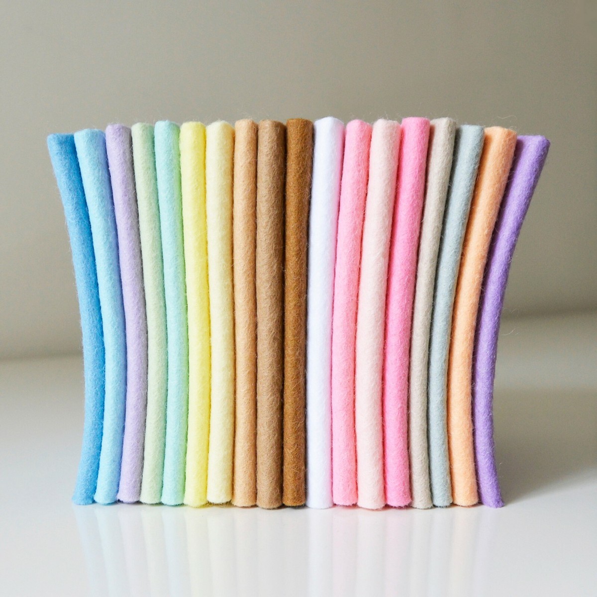Baby/Toddler Mixed Themes Pack Sewing Patches Soft Wool Mix Felt ...