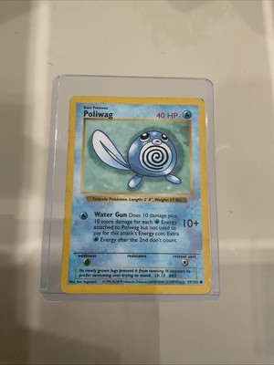 Poliwag 059/102 Base Set (Shadow) -1st Edition Regular | eBay
