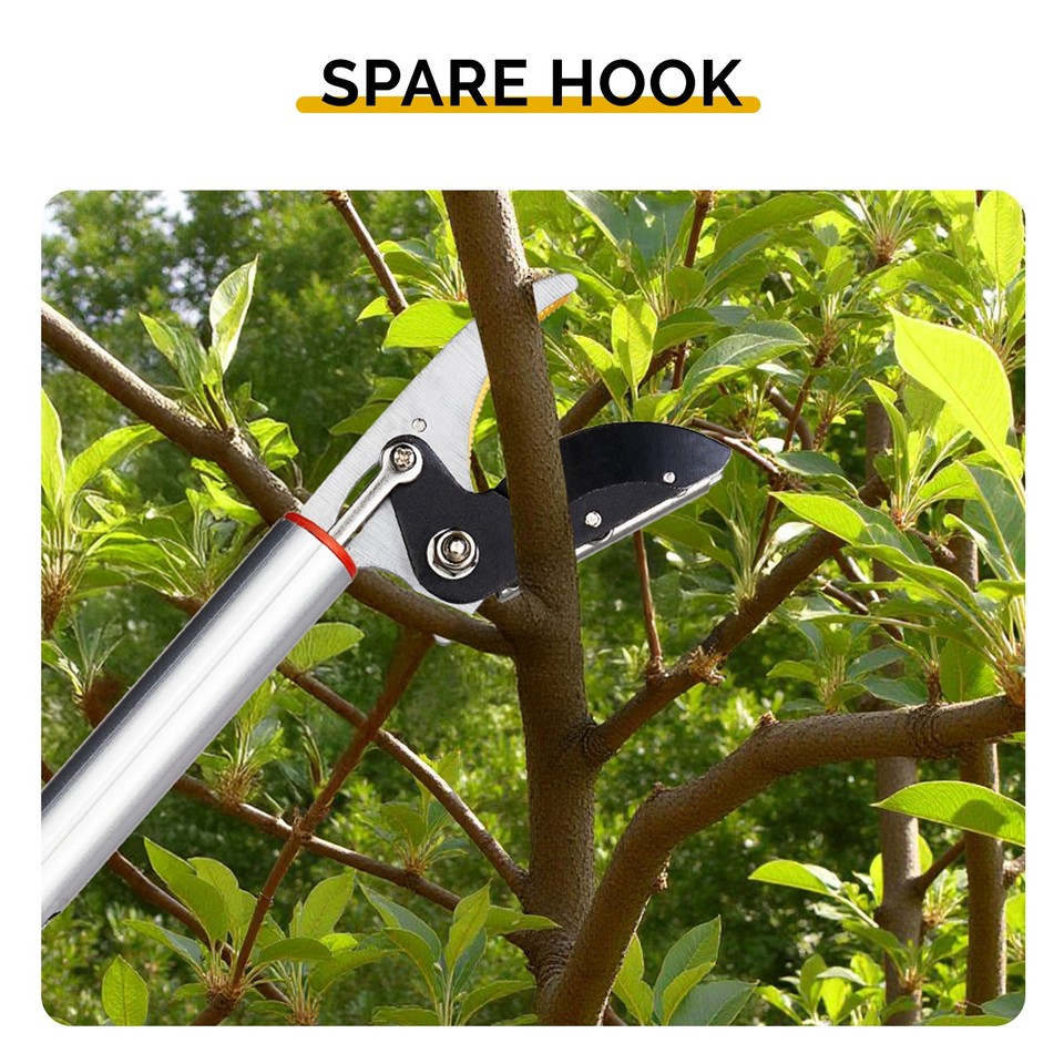 Long Reach Pruner Cut&Hold Telescopic Pole Pruner,Fruit Picker Tree ...