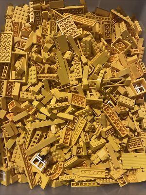Lego Yellow Color Sorted Bricks Pieces Plates Parts Bulk Assorted Lot 2 ...