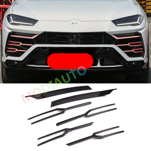 For Lamborghini Urus 2018-2022 carbon Front Center Mesh Grille Grill ...