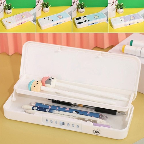 Password Lock Mechanism Pencil Box Cartoon Stationery Organizer ...