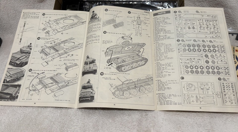 Tamiya British Army Centurion Mk.III "Motorized" No. MT130 | 1:35 Tank ...