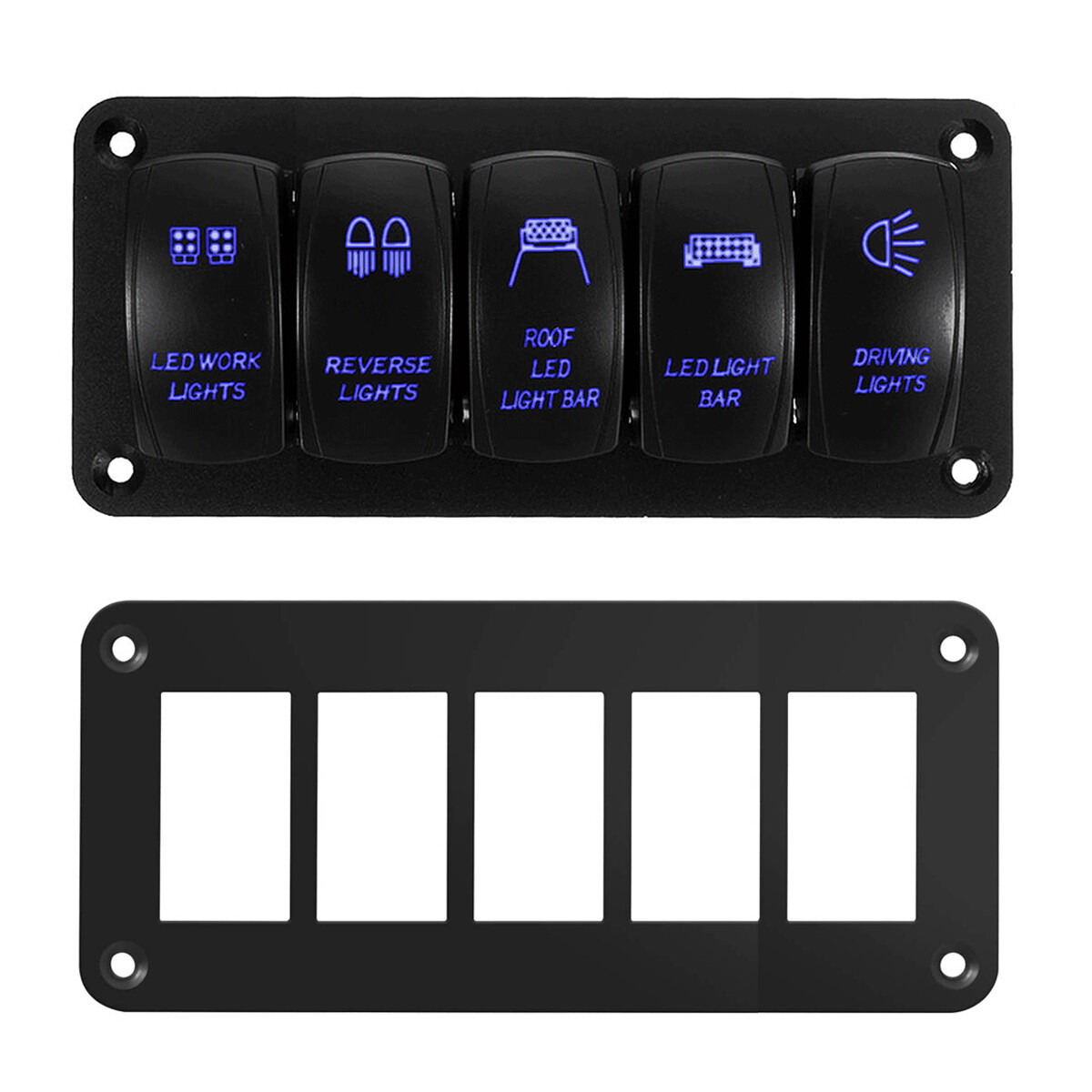 Lighted Rocker Switches Panel PRODUCTS TOGGLE SWITCH PANELS New