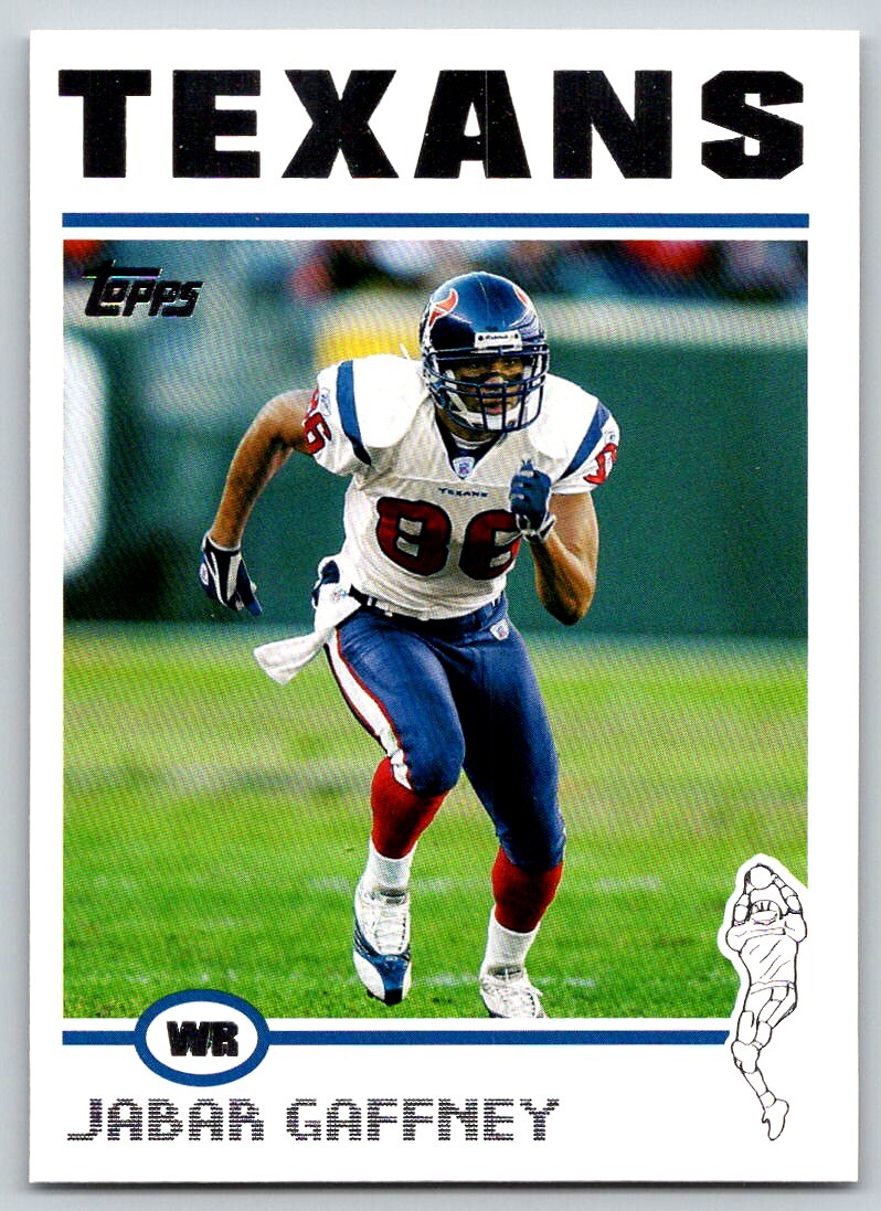 2004 Topps Jabar Gaffney #272 Houston Texans | eBay