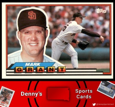 1989 Topps Big #154 Mark Grant San Diego Padres Baseball Card | eBay