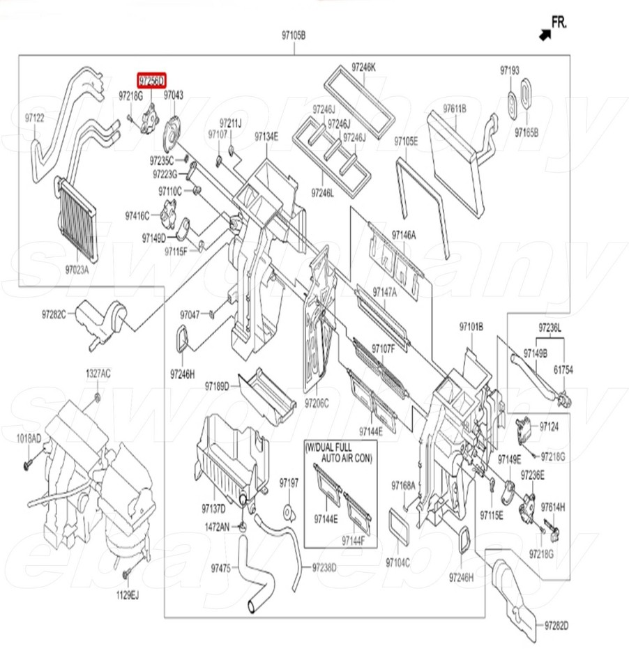 OEM Actuator MODE Hyundai Elantra (GT) i30 Creta Elatnra Coupe Creta ...