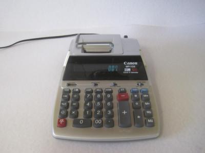 CANON MP11DX-2 DESKTOP 12 DIGIT PRINTING ELECTRONIC CALCULATOR ADDING ...