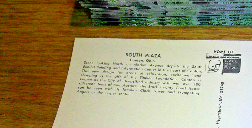 original Vintage Lot 50 South Plaza Canton Ohio all same scene post ...
