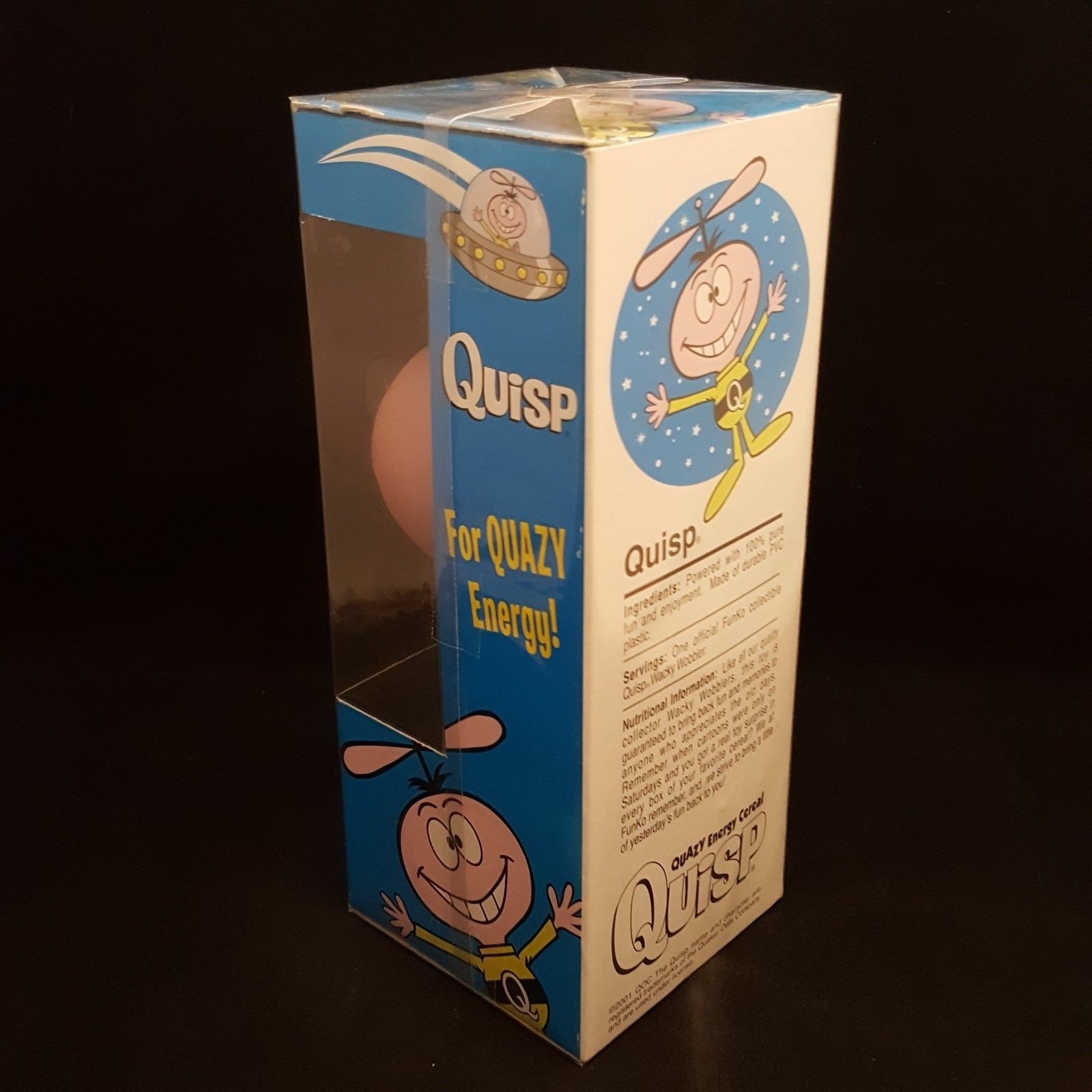 FUNKO QUISP QUAZY CEREAL ENERGY WACKY WOBBLER BOBBLE HEAD - SPINNER ...