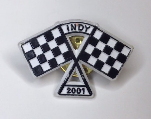 Indianapolis 500 Race Vintage 2001 Lapel Pin - Checkered Flags Racing ...