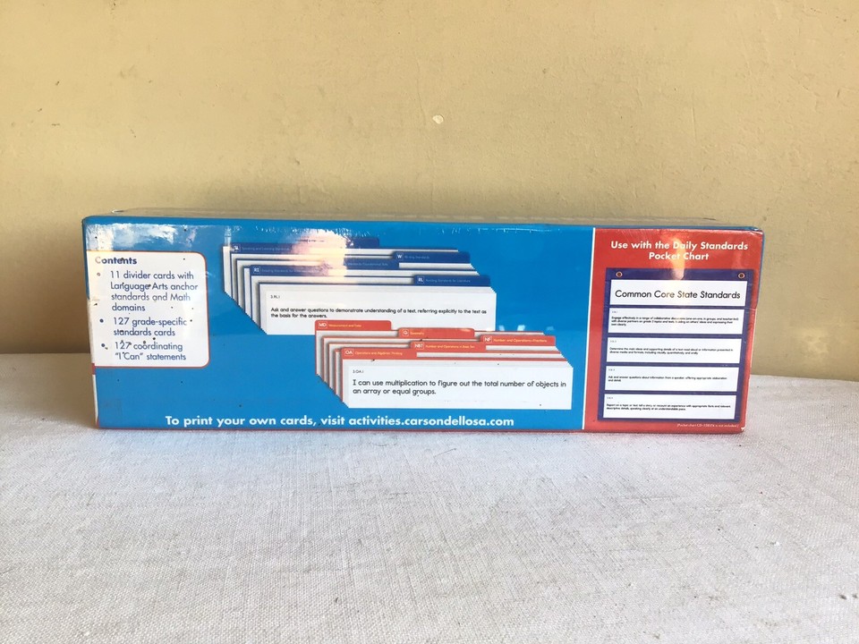 New Sealed The Complete Common Core State Standards Kit Educational Set ...