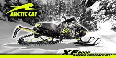 Arctic Cat Snowmobile Racing Snocross Garage Trailer Vinyl Banner Sign ...